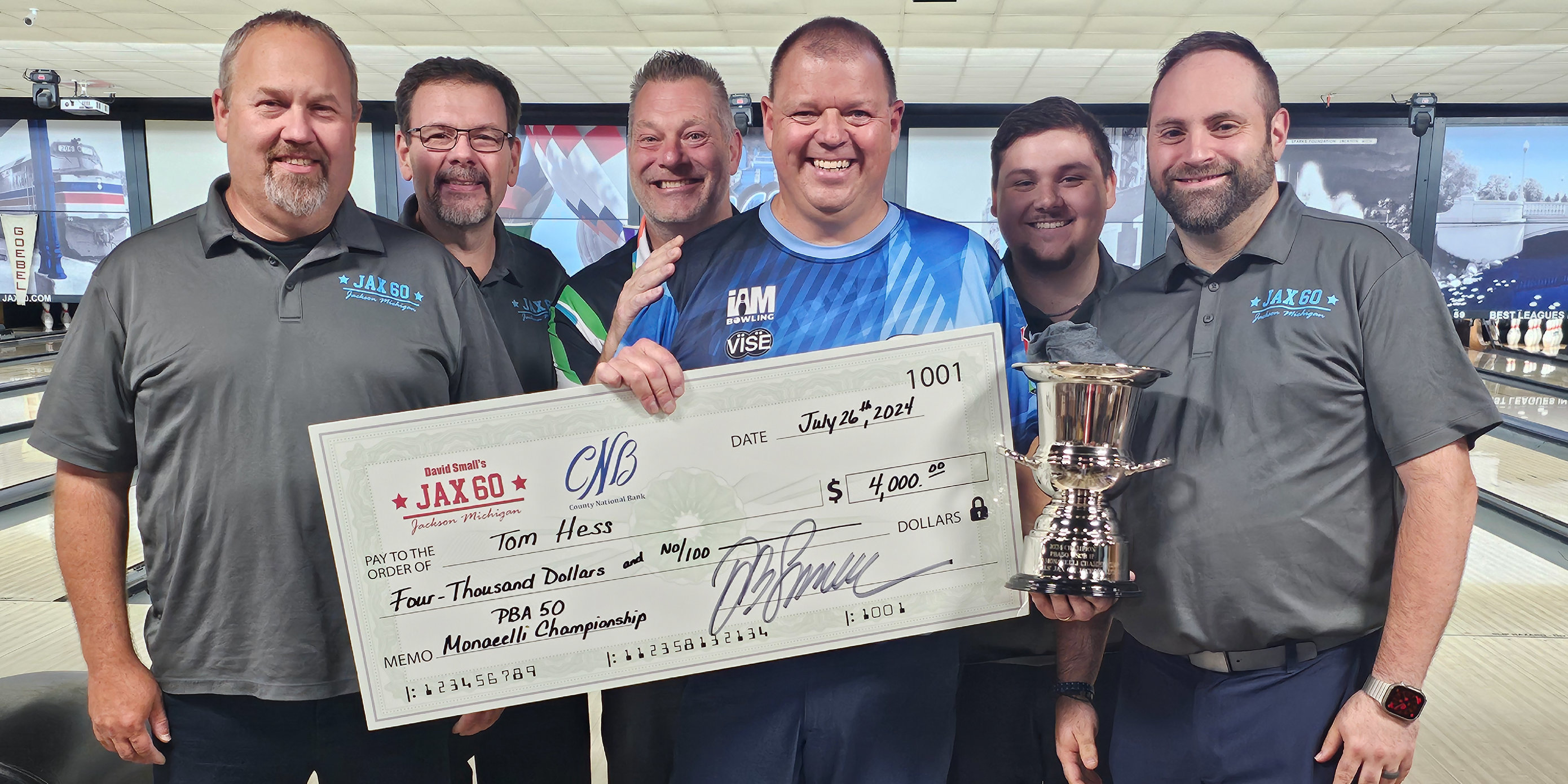Tom Hess Wins PBA50 Monacelli Championship | PBA