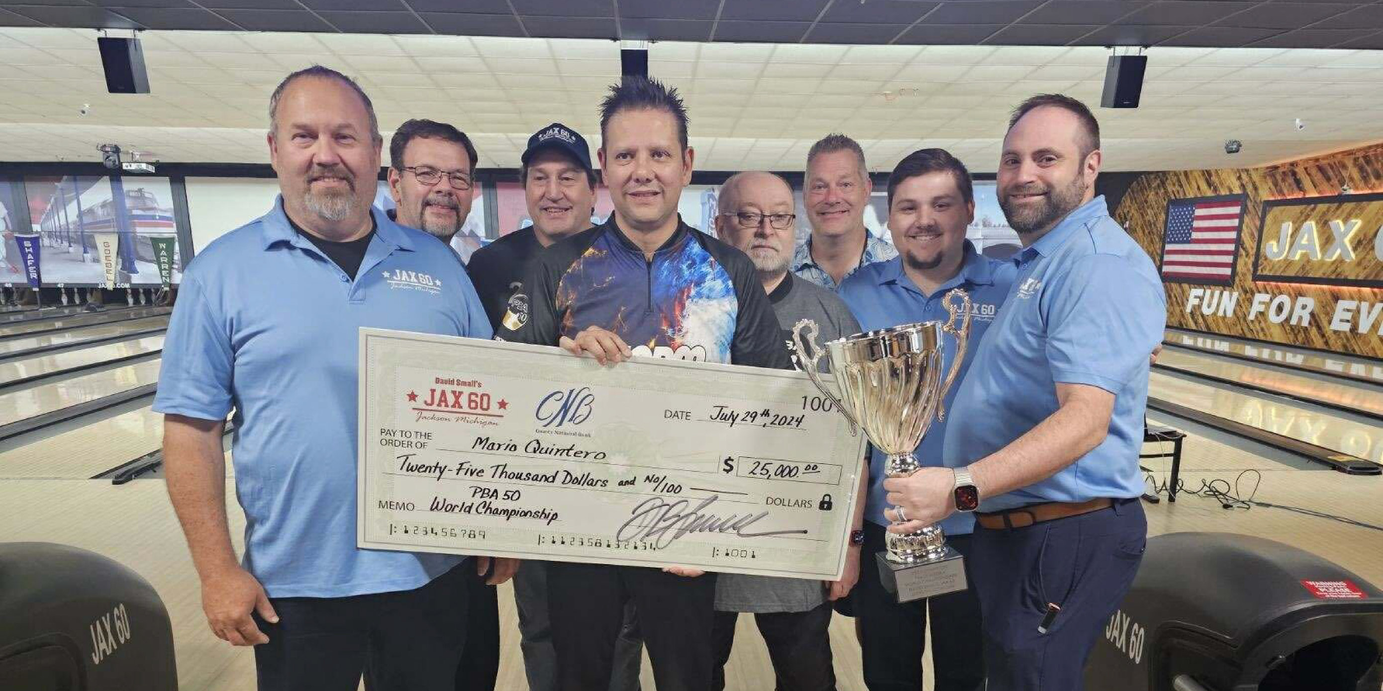 Mario Quintero Wins First Title at 2024 PBA50 World Championship | PBA