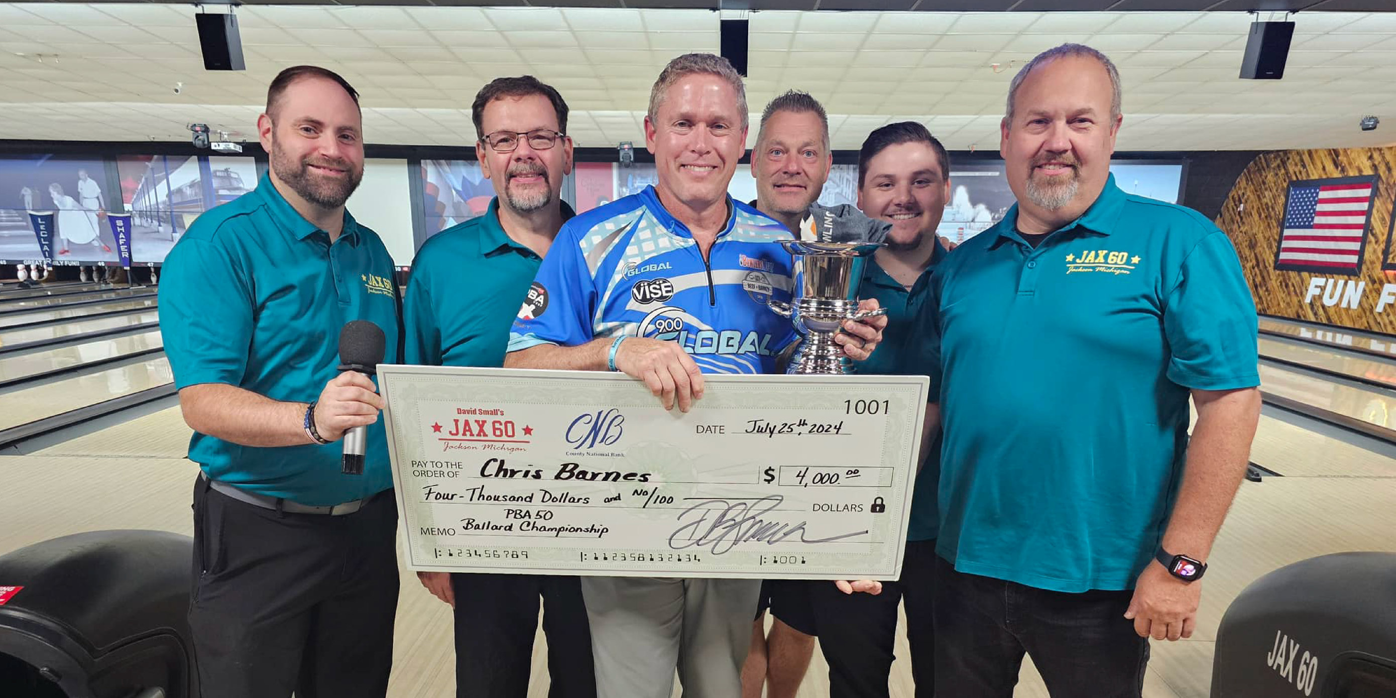 Chris Barnes Wins PBA50 Ballard Championship - 10 Pin Times