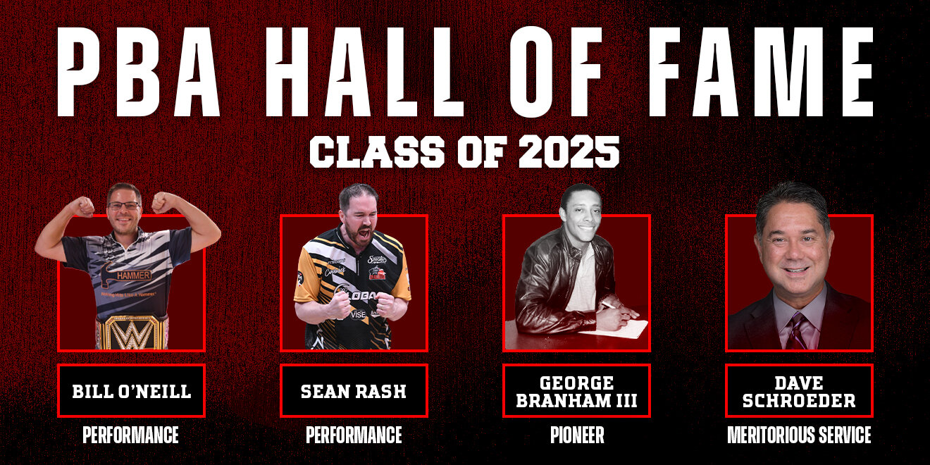 O’Neill, Rash, Branham, Schroeder Enshrined in PBA Hall of Fame | PBA
