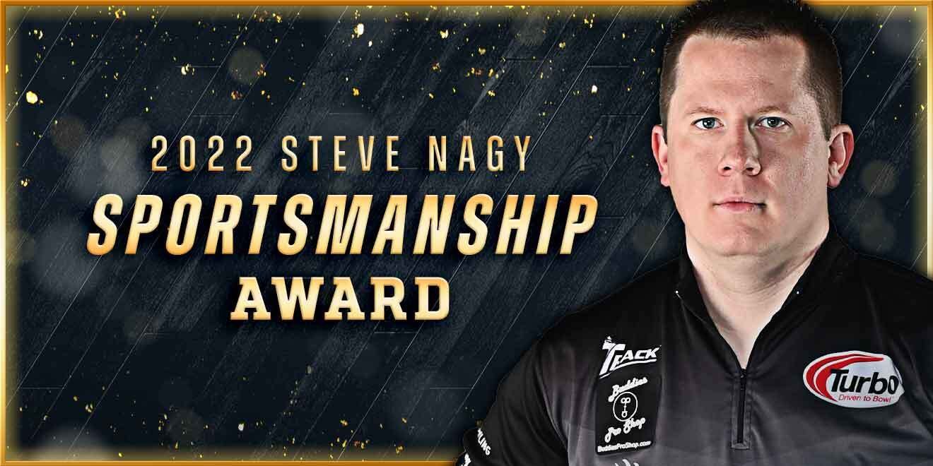 Jake Peters Wins Second Straight PBA Steve Nagy Sportsmanship Award | PBA